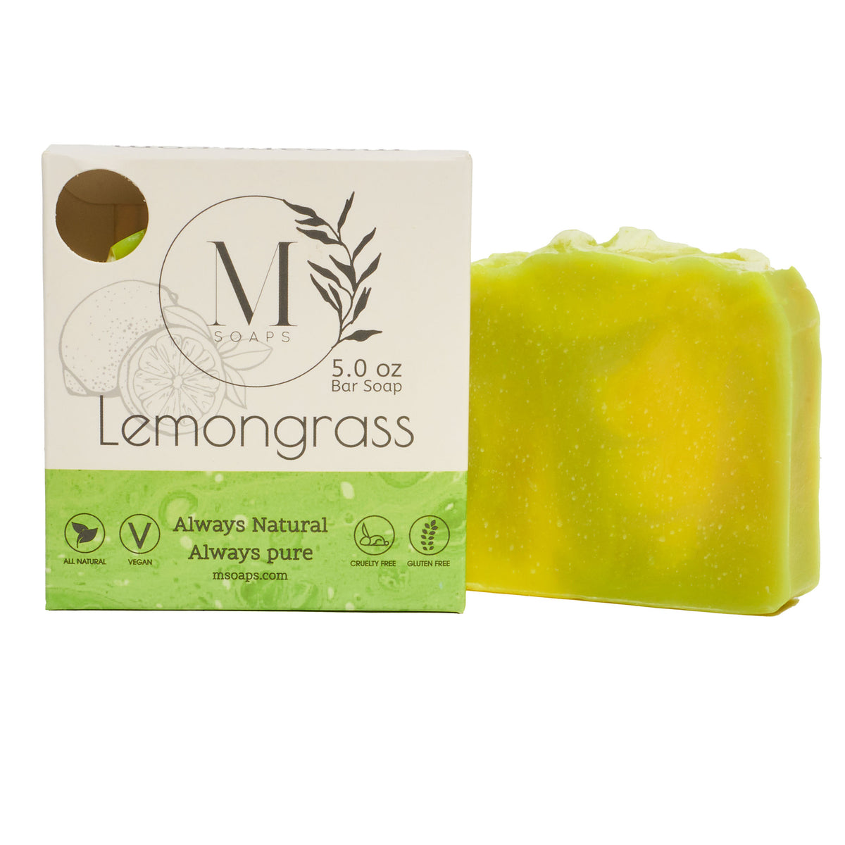 Lemongrass Bar Soap | M Soaps – M Soaps